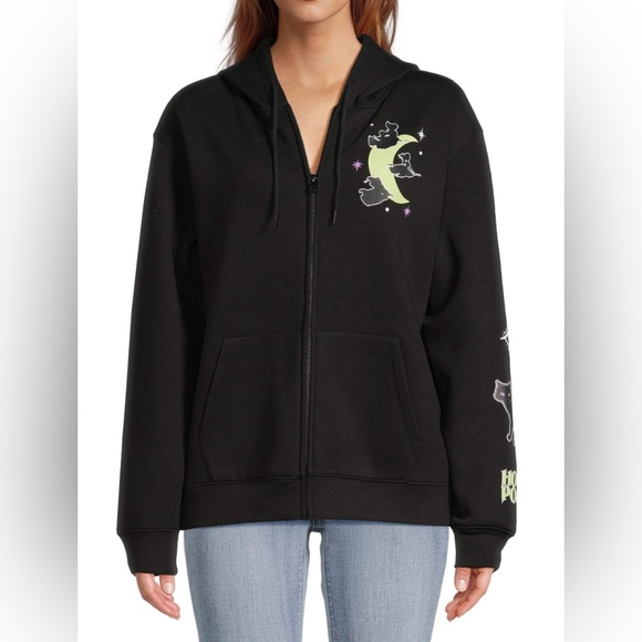 Disney | Jackets & Coats | Disney Hocus Pocus Black Hoodie | Poshmark